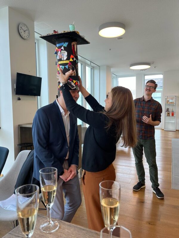 Congratulations Dr. Leiendecker! – OBENAUF LAB